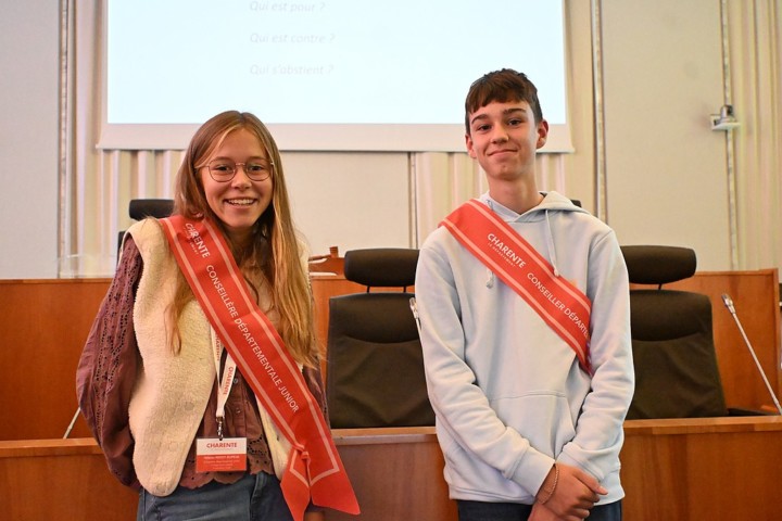 Conseil Départemental Junior, deuxième année. - Saint-Joseph Cognac